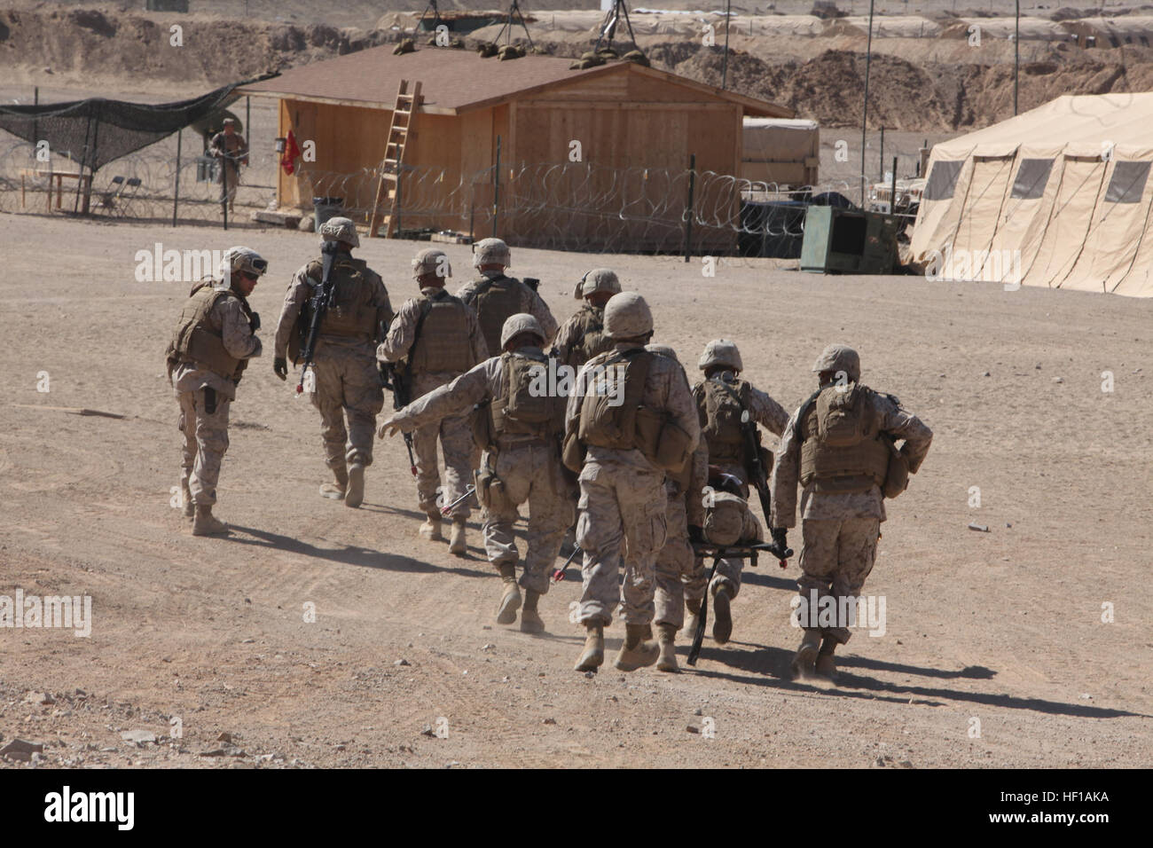 Marines with Combat Logistics Battalion 6, 2nd Marine Logistics Group ...