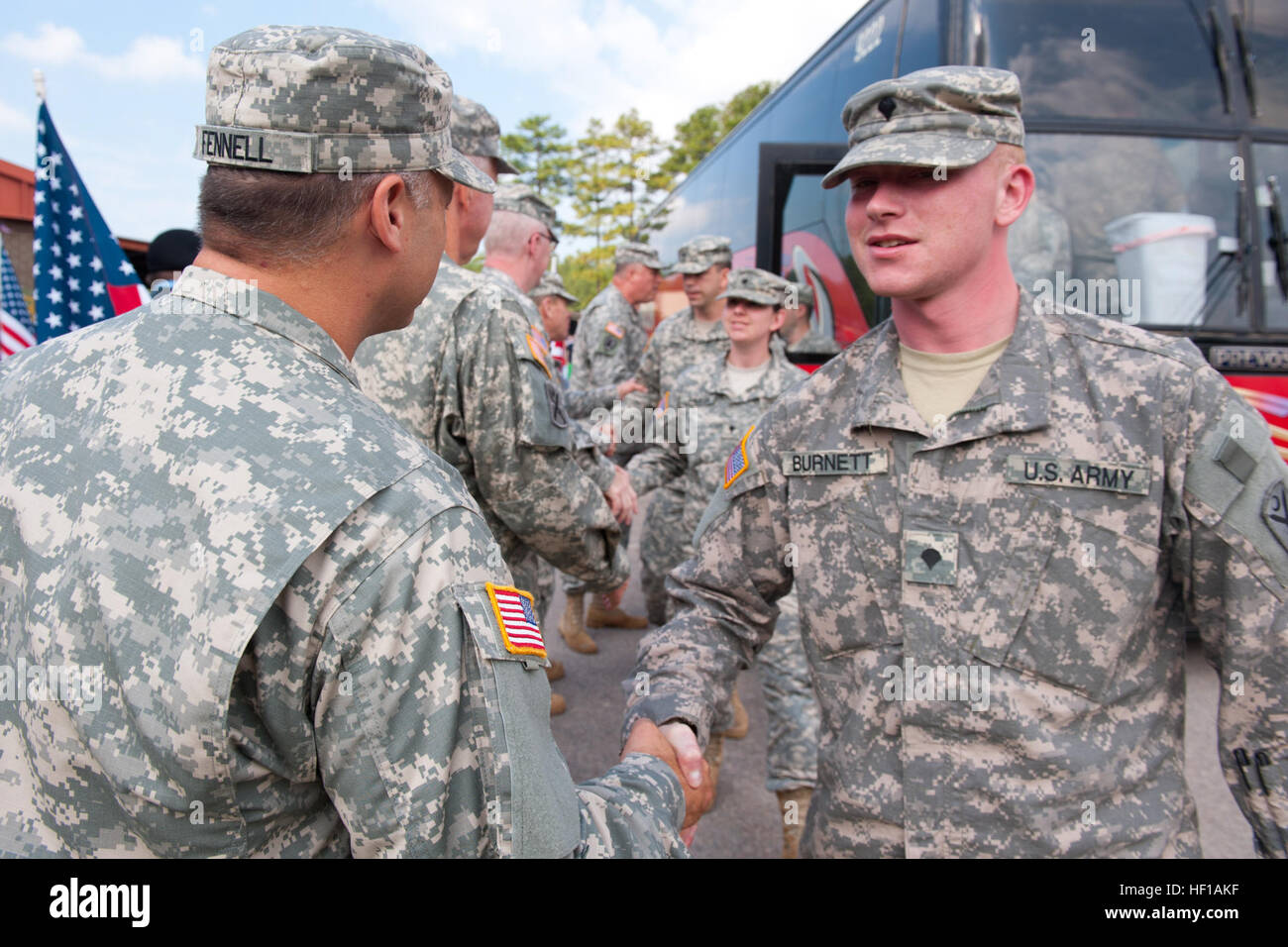 U.S. Soldiers with the 132nd Military Police Company, South Carolina ...