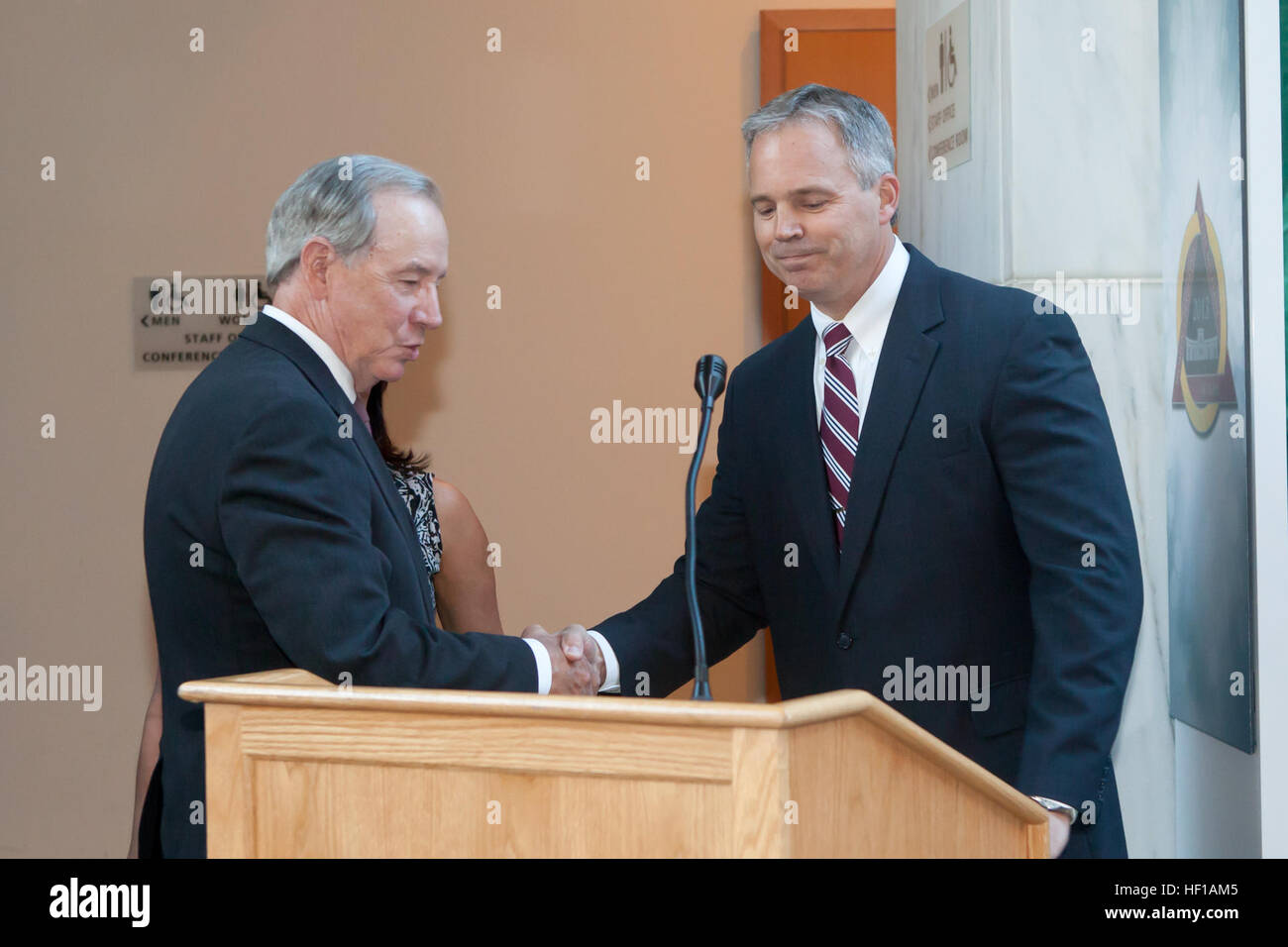 A. Raymond Randolph, left, a federal judge on the U.S. Court of Appeals ...