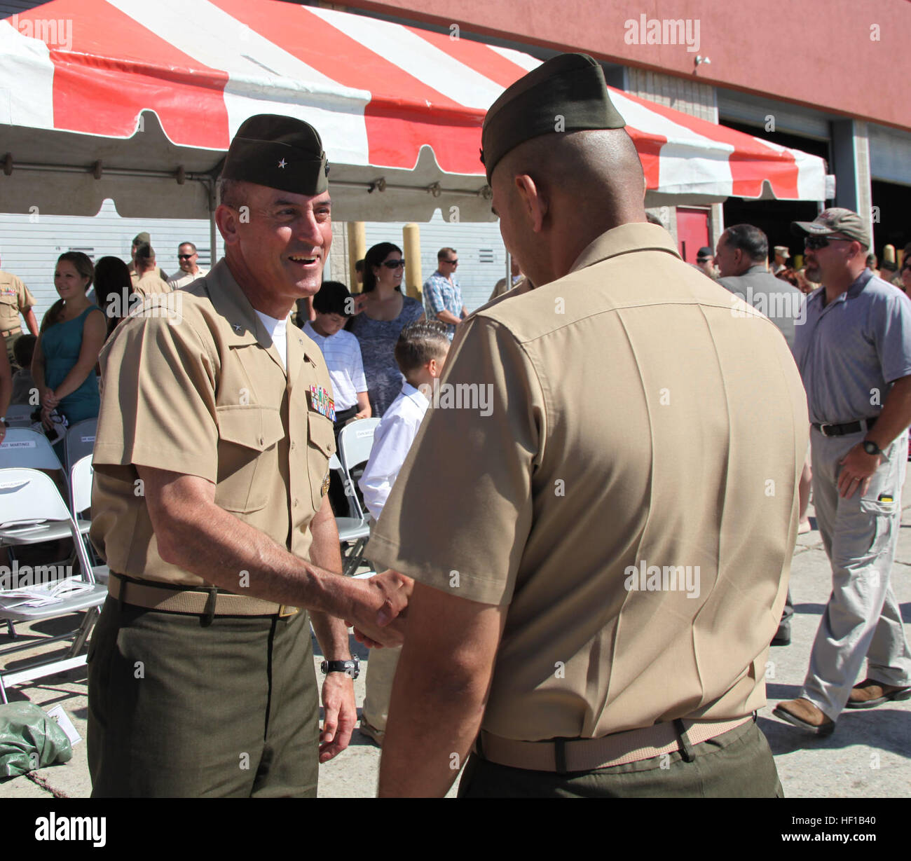 Brigadier Gen. James W. Lukeman, the 2nd Marine Division commanding ...