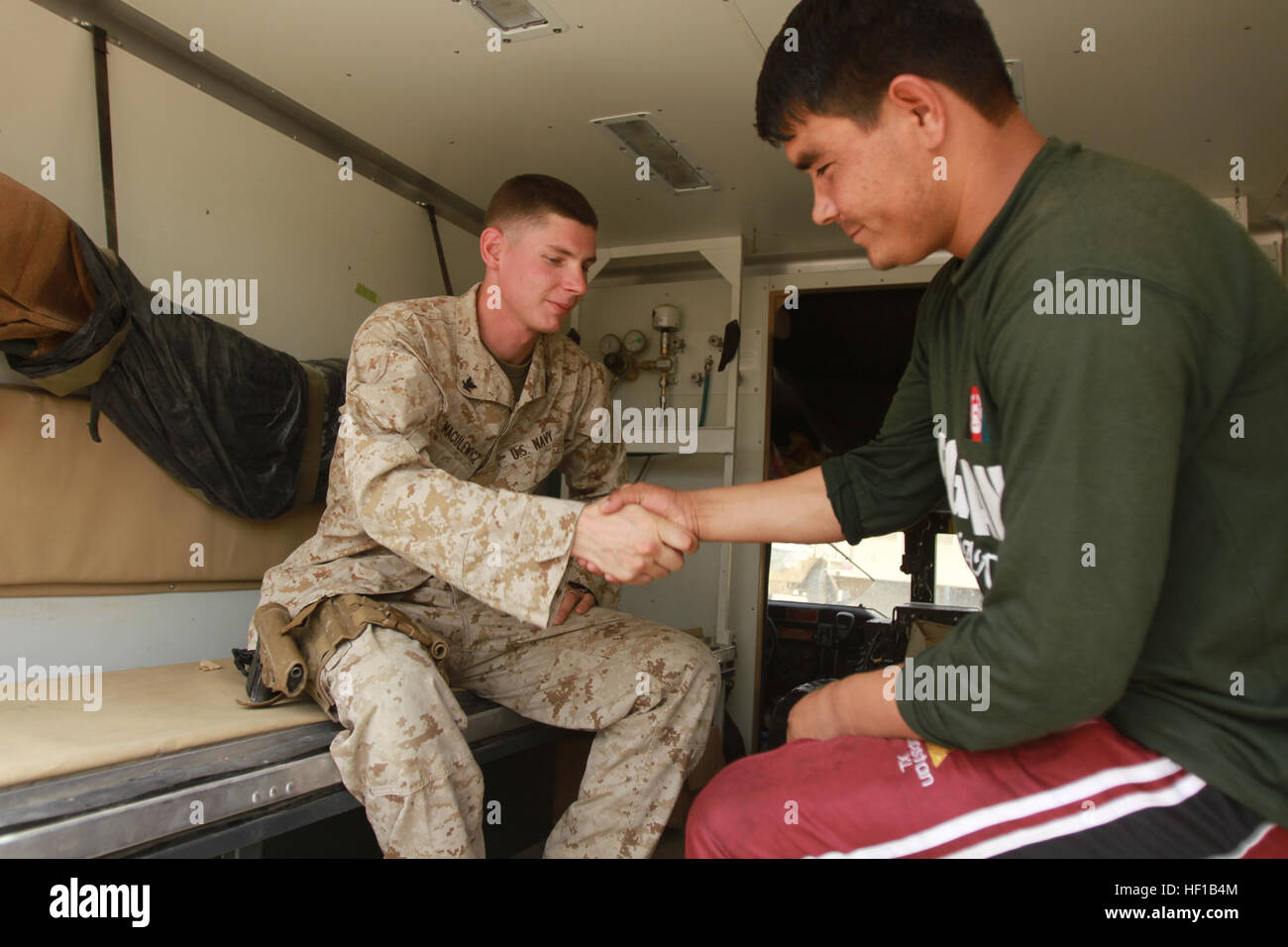 Afghan national army medic hi-res stock photography and images - Alamy