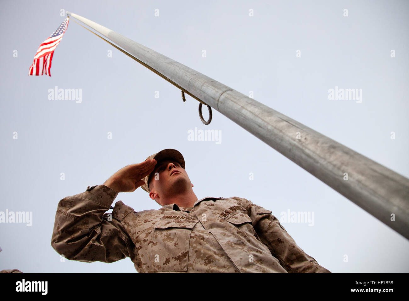 U.S. Marine Corps Cpl. Scott G. McKenzie from San Francisco, Calif. and ...