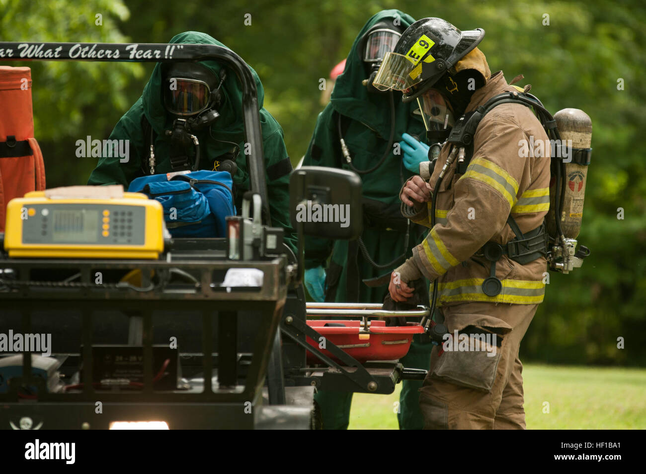 Soldiers of the 63rd Civil Support Team, Oklahoma National Guard train ...