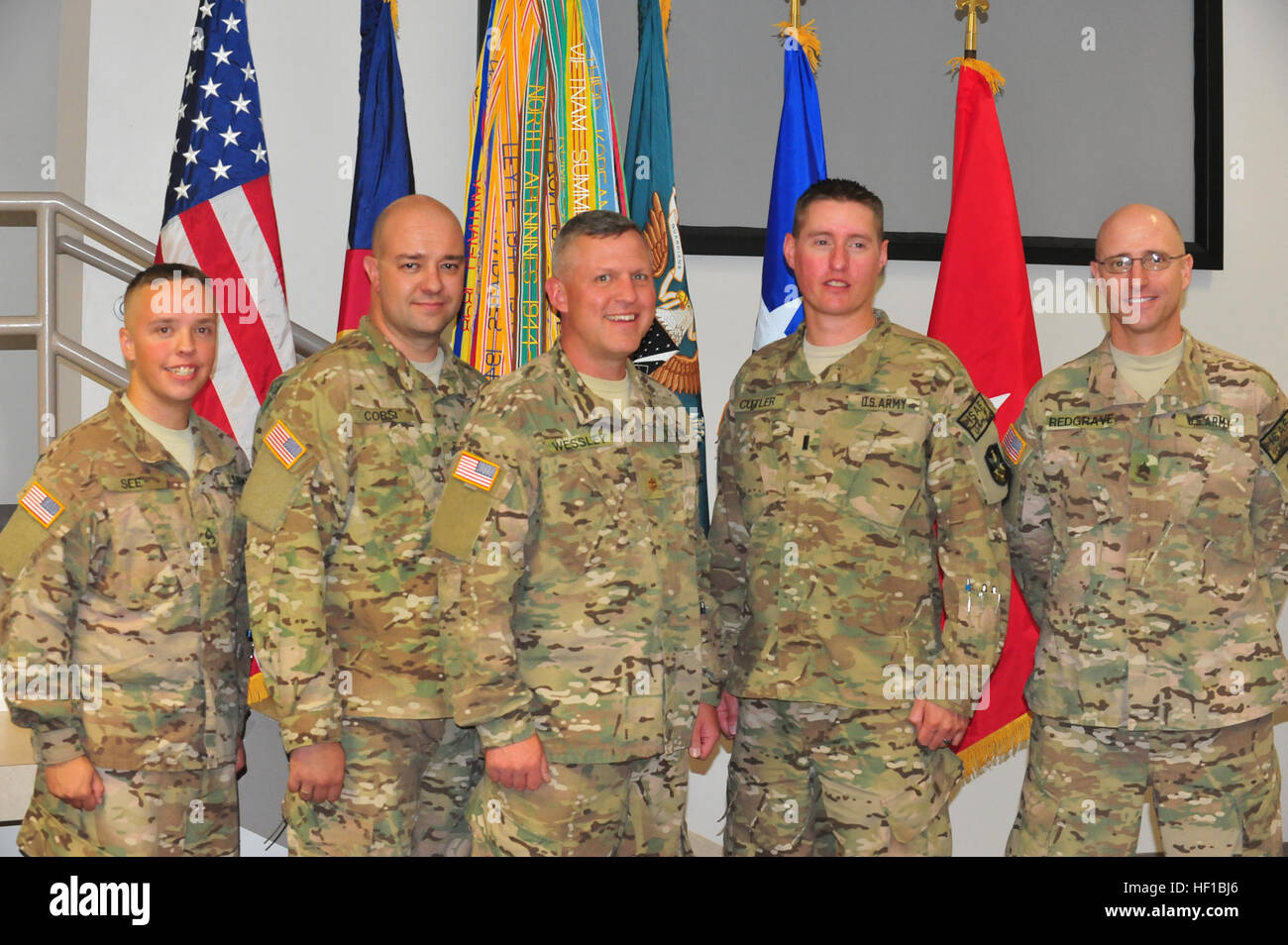 Departure ceremony for Army Space Support Team 23, 117th Space ...