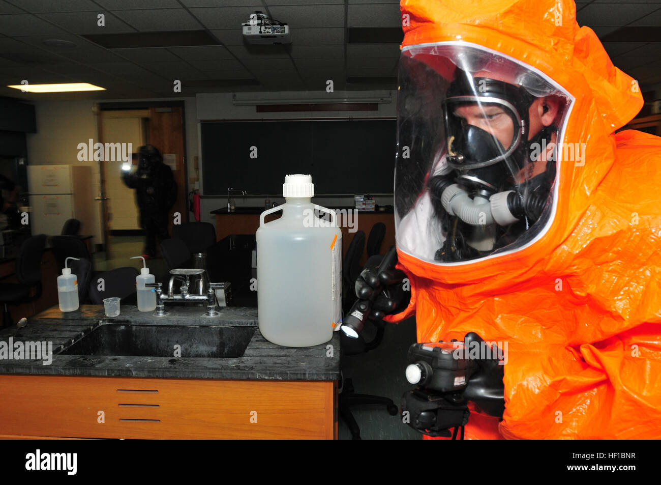 U.S. Army Staff Sgt. Steve Russ, 8th Civil Support Team, Colorado ...