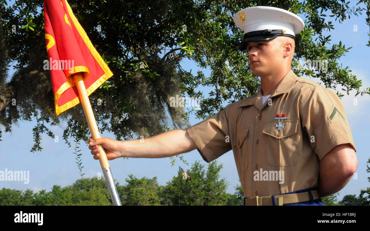 Private First Class Joshua Combs, honor graduate of platoon 2048 ...