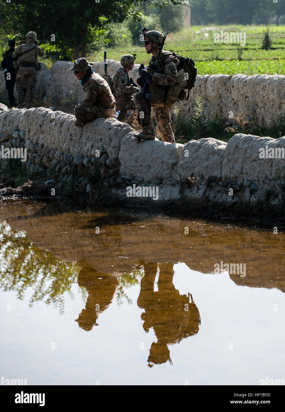 A U.S. Soldier with 2nd Battalion, 506th Infantry Regiment, 4th Brigade ...