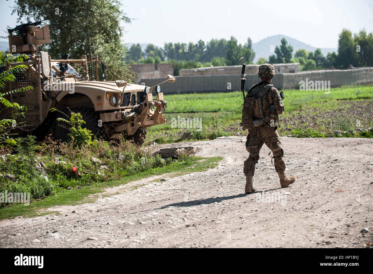 A U.S. Soldier with 2nd Battalion, 506th Infantry Regiment, 4th Brigade ...