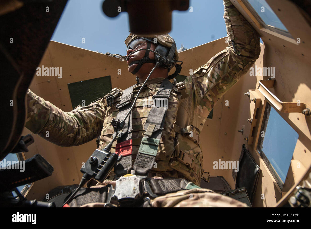 U.S. Army Pvt. Caleb Shain, with 2nd Battalion, 506th Infantry Regiment ...