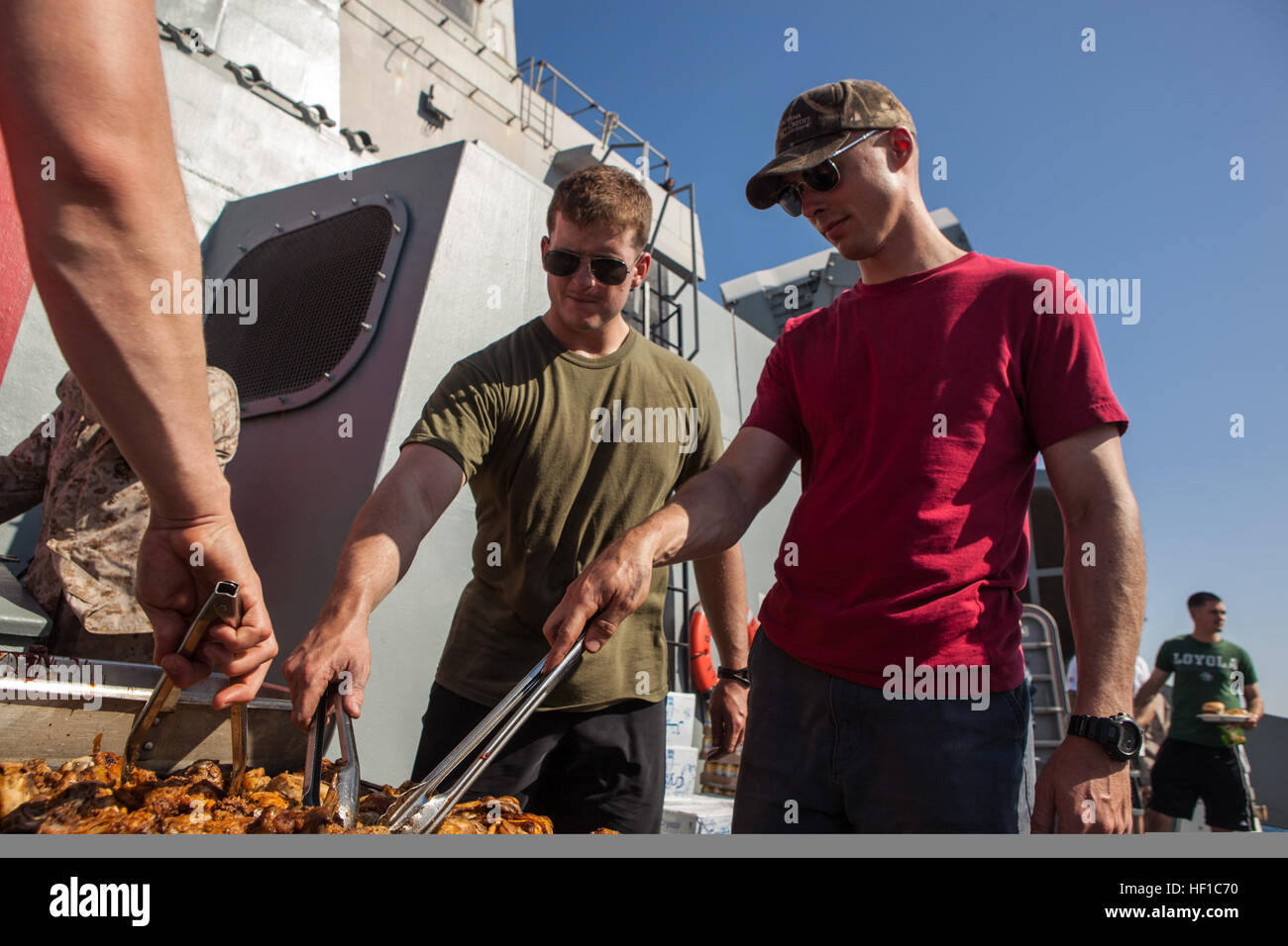 U.S. Marine Corps 1st Lt. Samuel Daly and 1st Lt. Matthew Kaylor ...