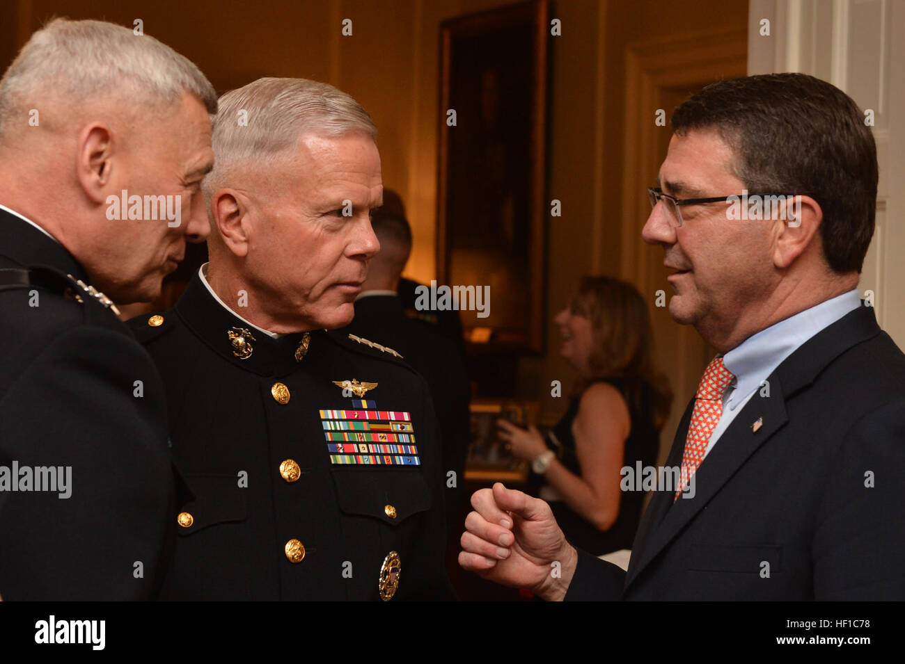 Deputy Secretary of Defense Ashton B. Carter was the guest of honor at ...