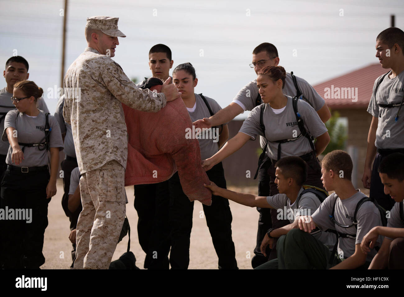 Staff Sgt. Eric Snipes, the kennel master for Marine Corps Air Station ...