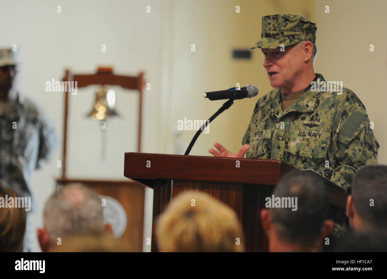 Rear Adm. Richard W. Butler, newly appointed commander of Joint Task ...