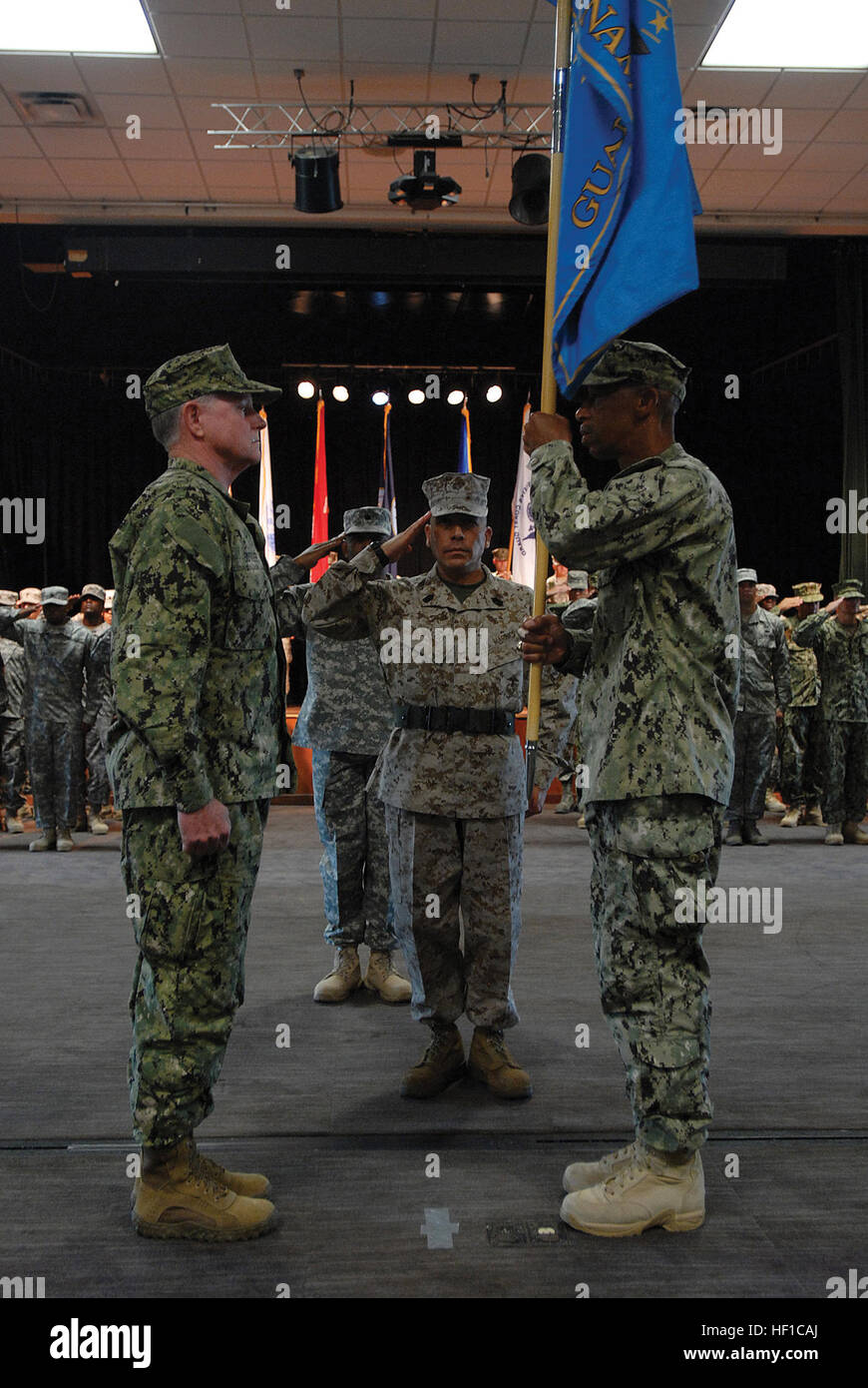 Outgoing Commander, Navy Rear Adm. John W. Smith, outgoing commander of ...