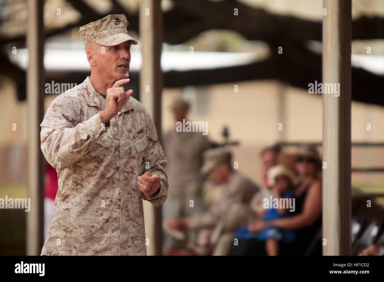 U.S. Marine Corps Brigadier General Richard L. Simcock, Deputy ...