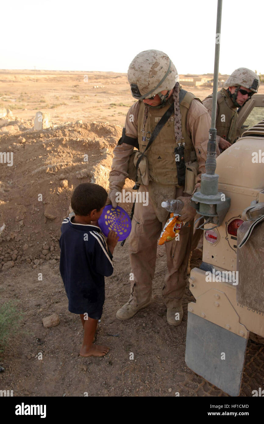 June 5, 2007. Al-Qam, Iraq. Cpl Kyle R. Harper, Truck Leader, Military ...