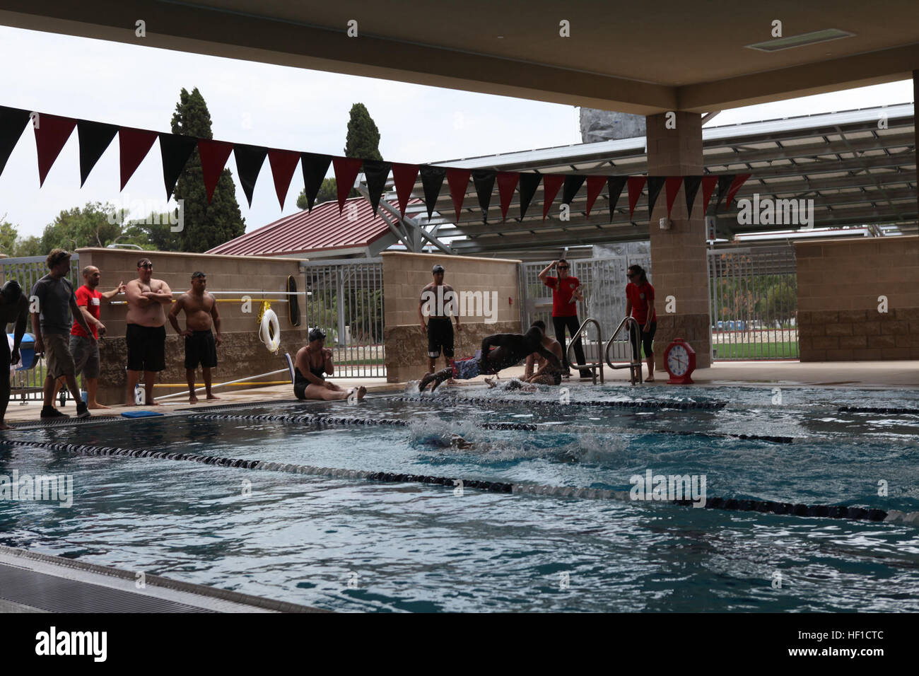 Cpl. Michael Jackson Jr. from Wounded Warrior Battalion - East dives ...