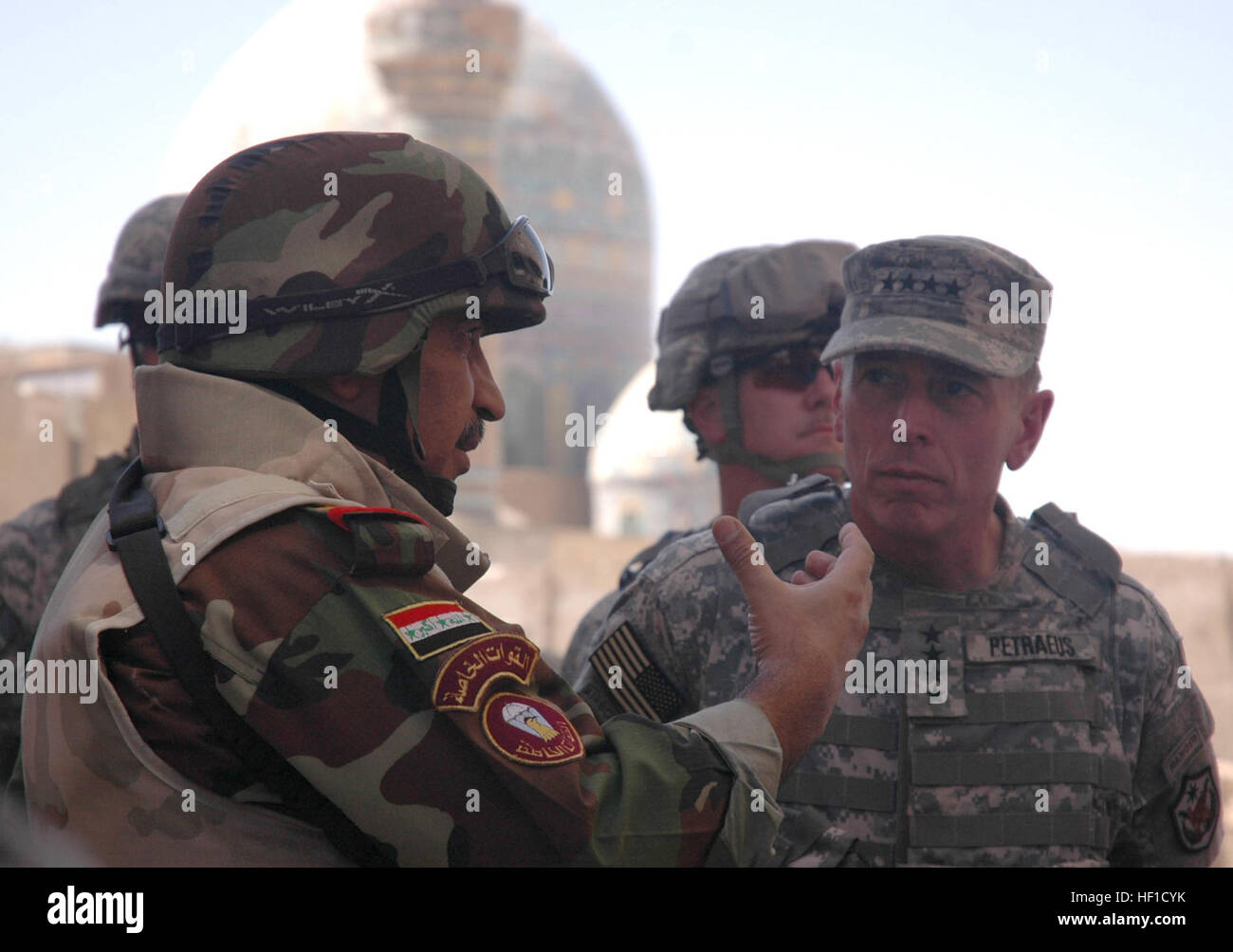 U.S. Army Gen. David H. Petraeus, commanding general of Multi-National ...
