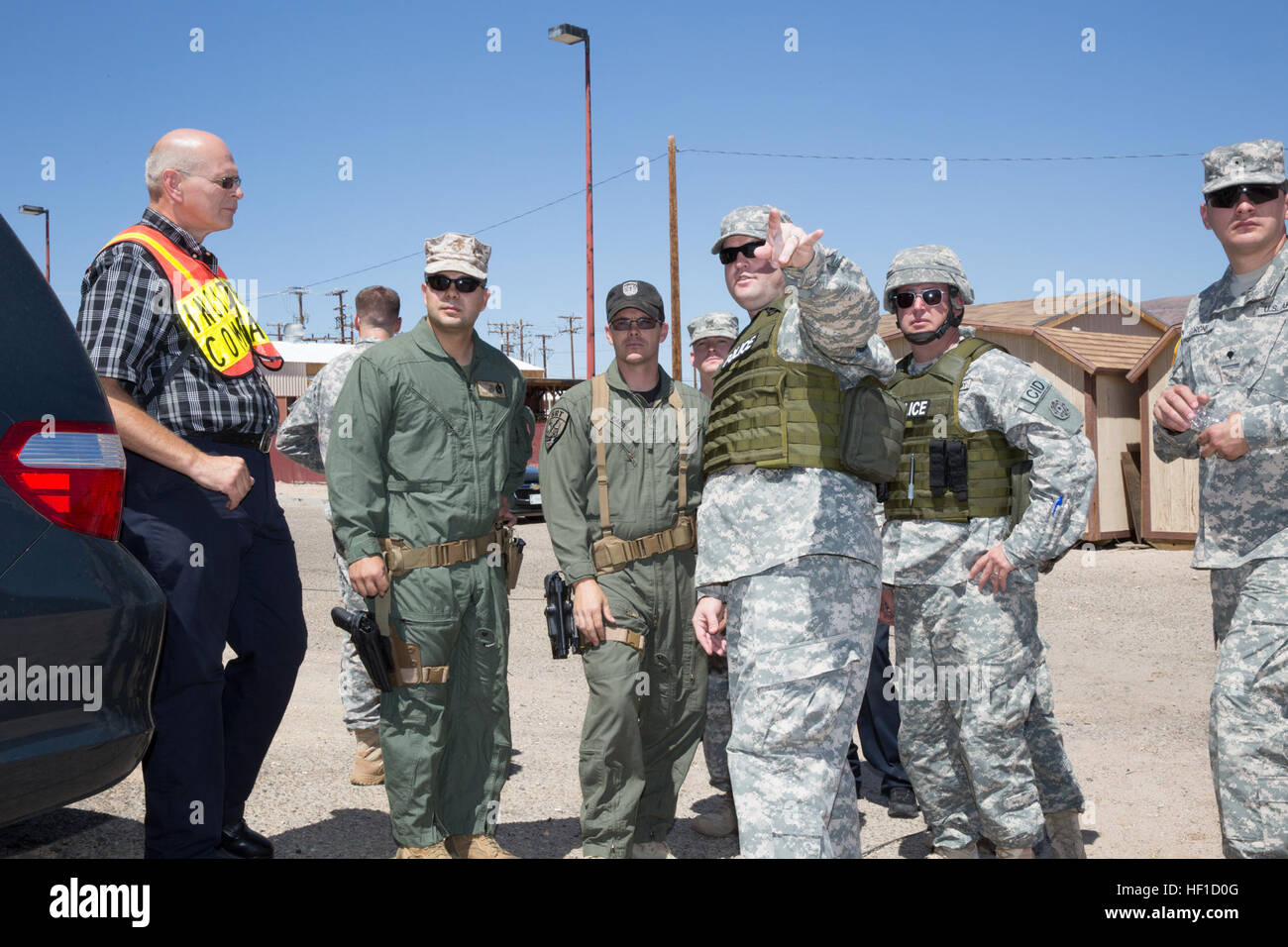 GySgt Fernandez and Cpl Marney of the Marine Corps Logistics Base ...