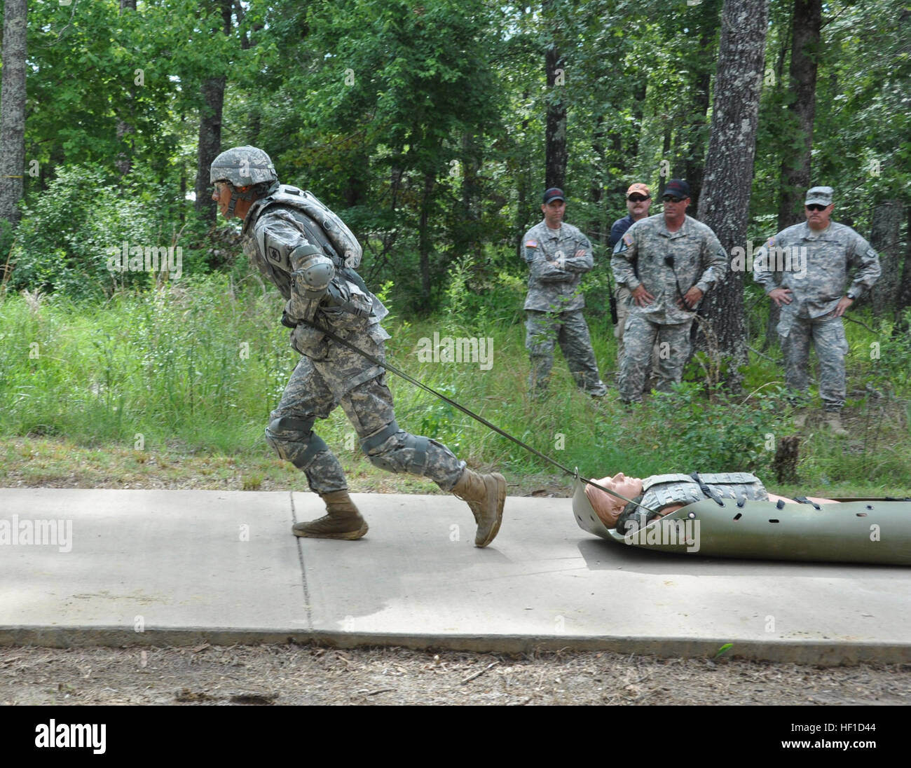 Sgt. Piero Lopez, a member of 39th Infantry Brigade Combat Team of the ...