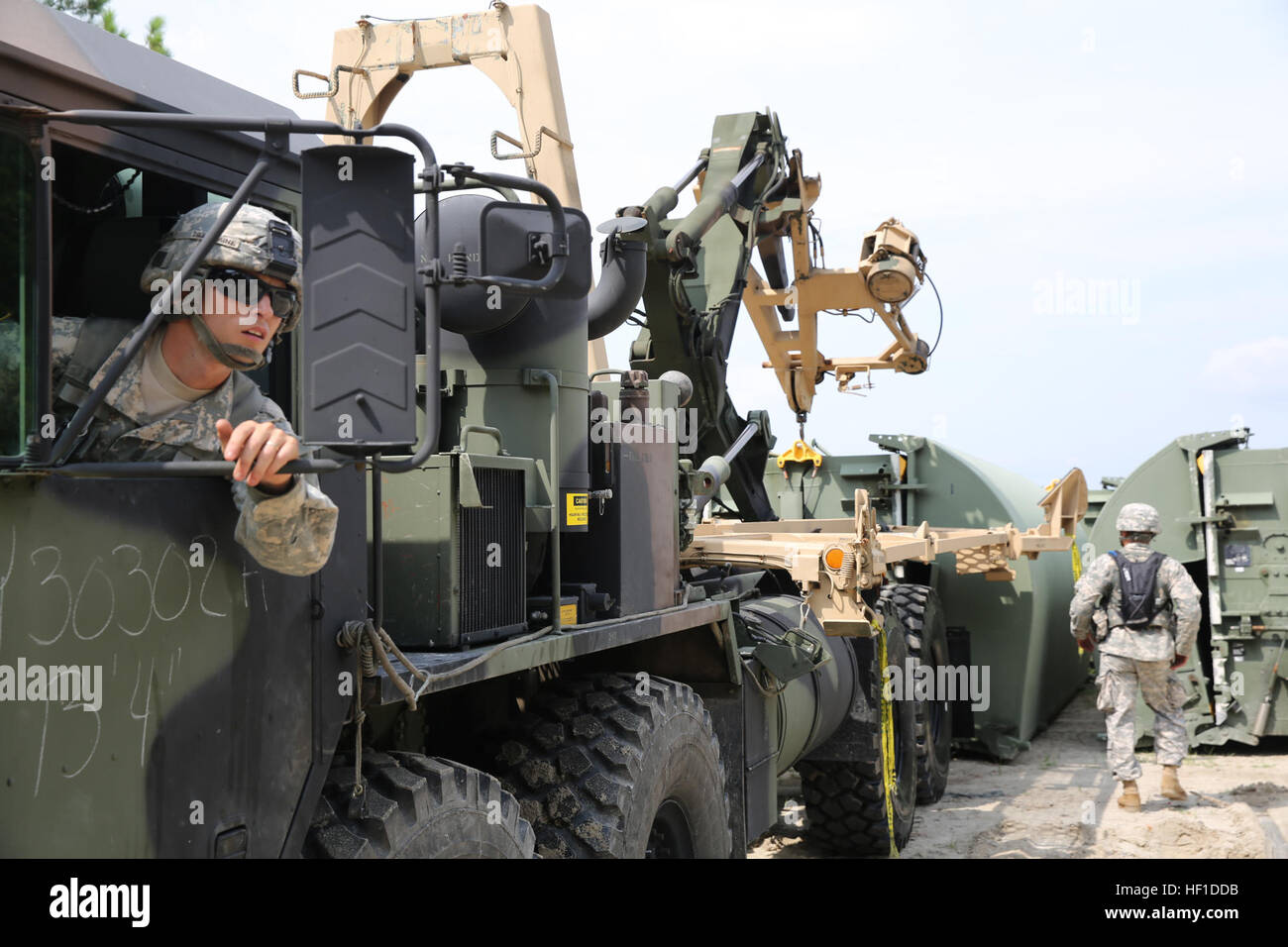 A Soldier with 502nd Multi Role Bridge Company, based at Fort Knox, Ky ...