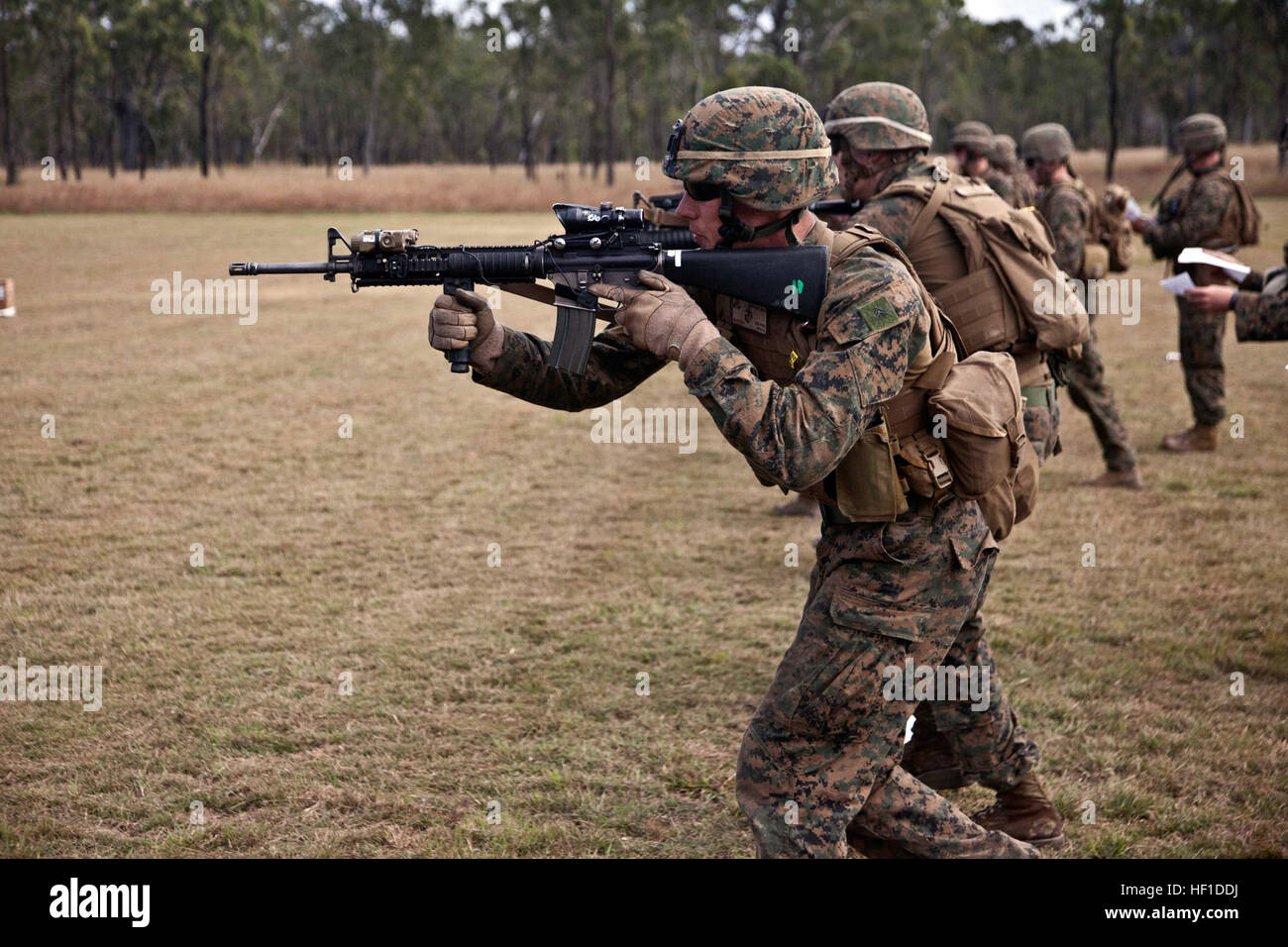 U.S. Marines with Echo Company, 2nd Battalion 4th Marines, Battalion ...
