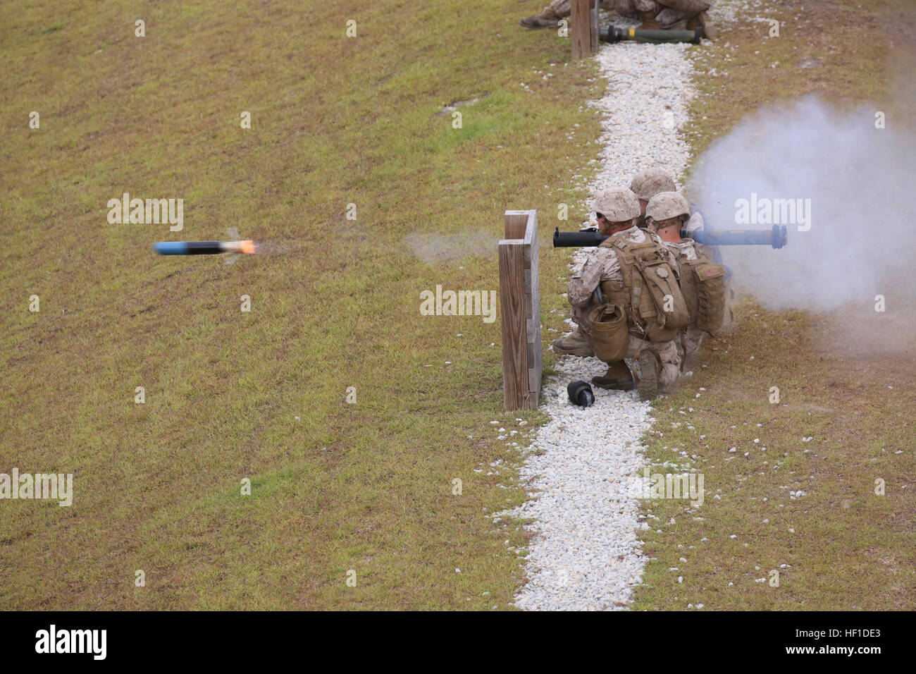 A Marine with 8th Engineer Support Battalion, 2nd Marine Logistics ...