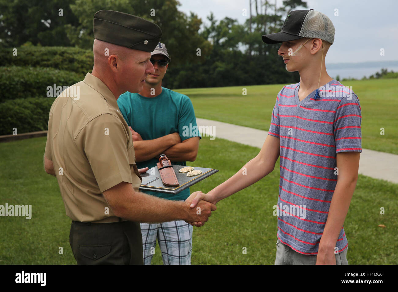 Lt. Col. William Stophel, the Commanding Officer for Combat Logistics ...