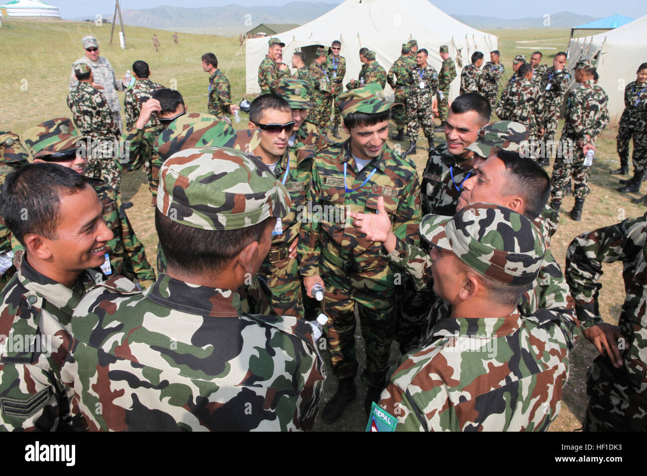 Nepalese armed forces hi-res stock photography and images - Alamy