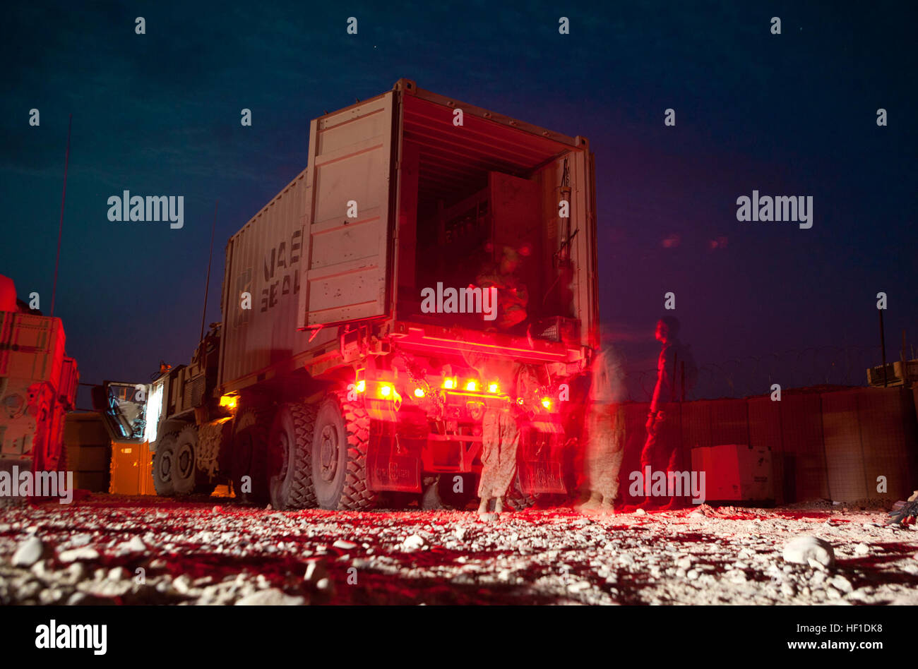 Marines with Combat Logistics Regiment 2, Regional Command (Southwest ...