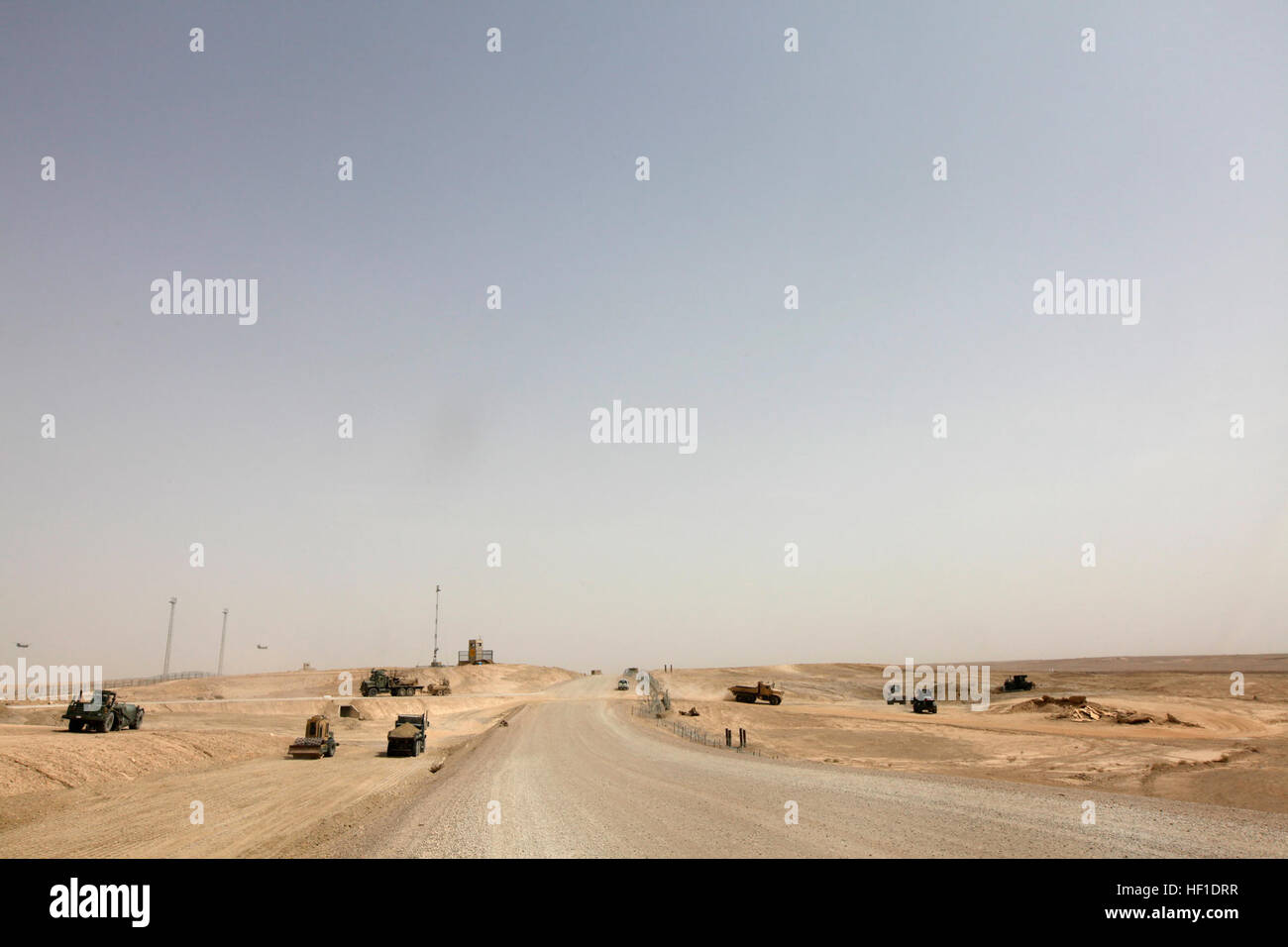 U.S. Marines with Marine Wing Support Squadron 271 (MWSS-271), use ...