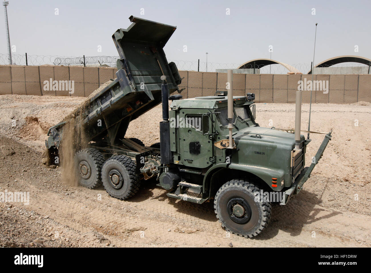 U.S. Marine Lance Cpl. Wesley J. Henkel, a motor transport operator ...
