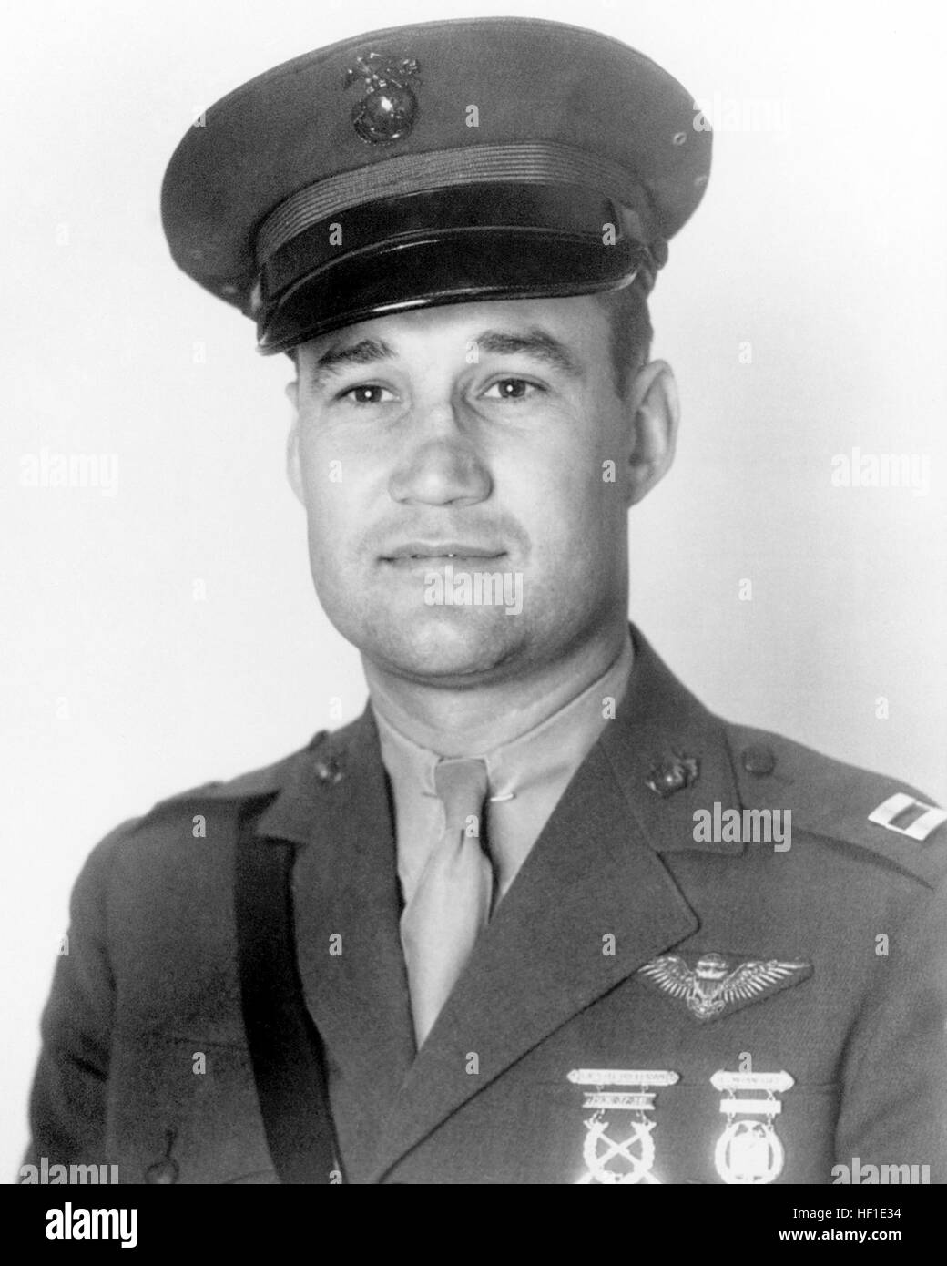 United States Marine Corps Captain Harold W. Bauer was promoted to ...