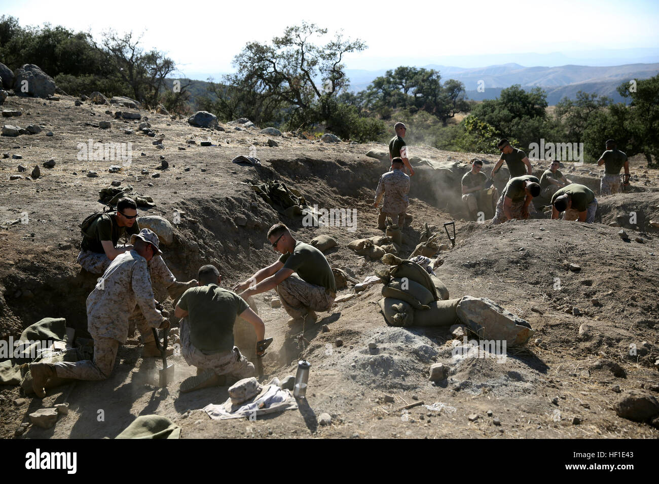 MARINE CORPS BASE CAMP PENDLETON, Calif. – Marines serving with Echo ...