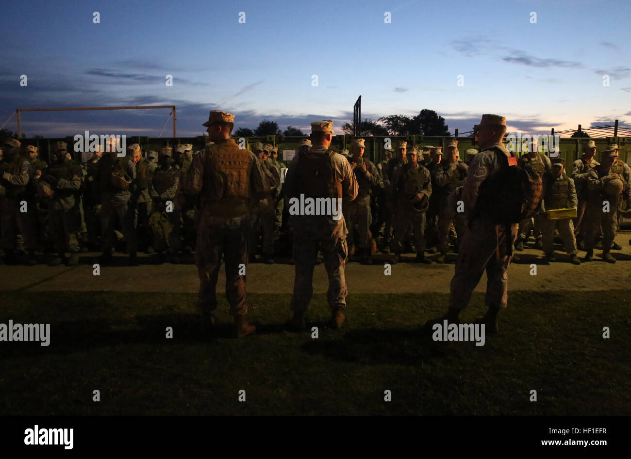 Marines and sailors attached to Combat Logistics Battalion 24, 2nd ...