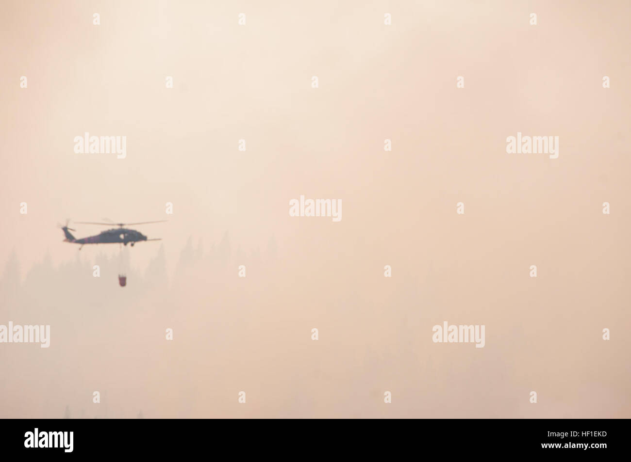 A U.S. Air Force HH-60G Pave Hawk helicopter assigned to the 129th ...