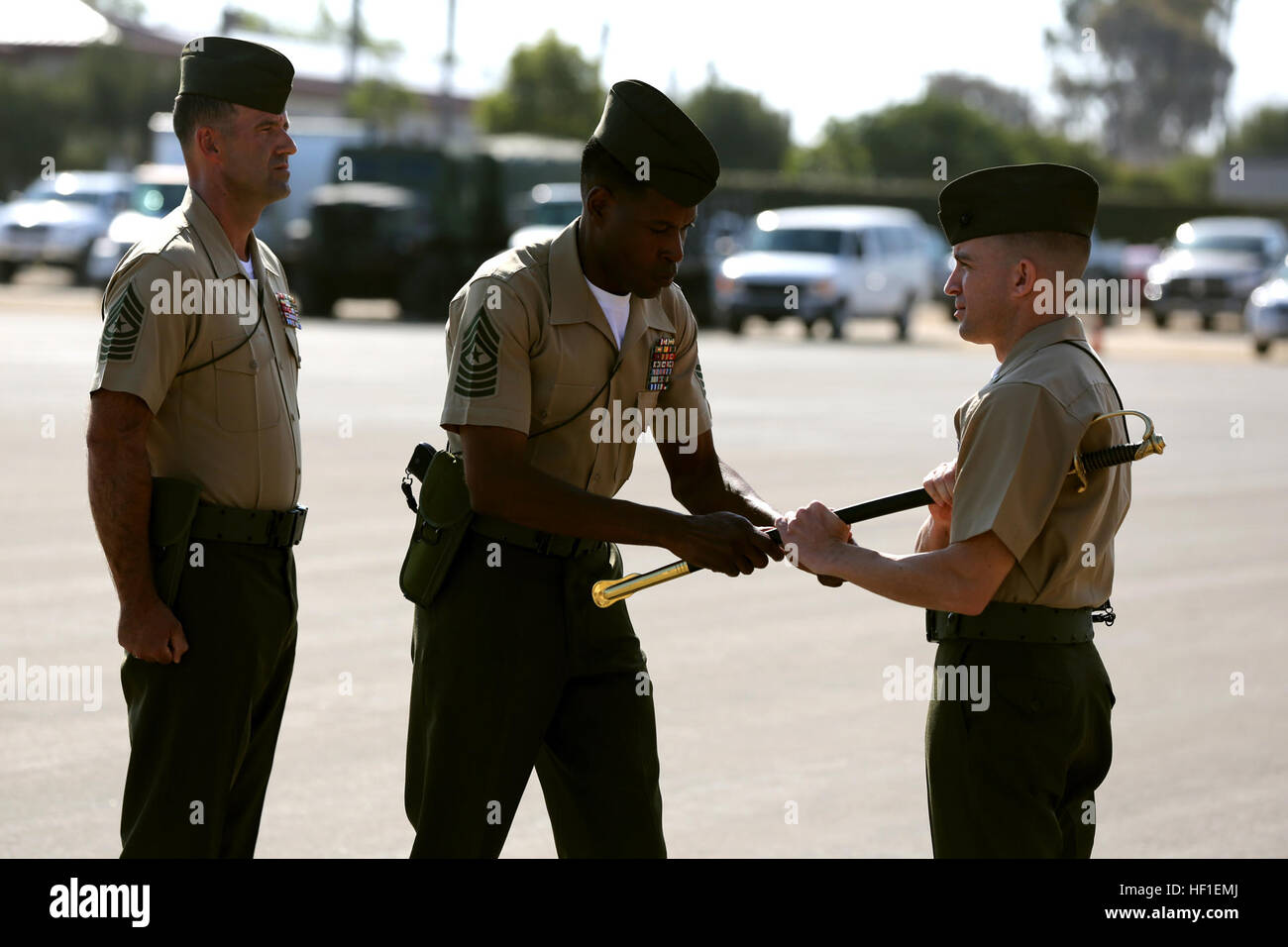 Sgt maj clifford wiggins hi-res stock photography and images - Alamy