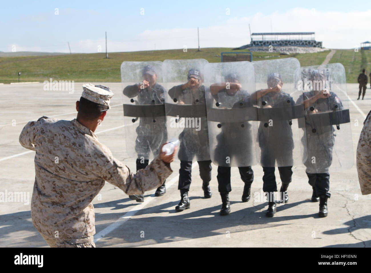 Riot Control Techniques Stock Photos & Riot Control Techniques Stock ...