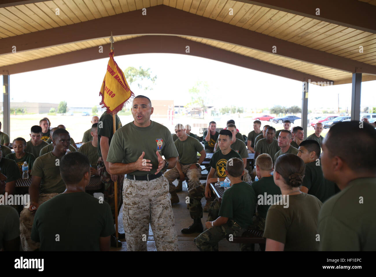 Sgt. Maj. Richard Charron, Marine Corps Air Station Miramar sergeant ...