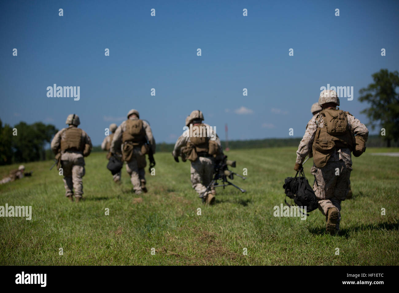 U.S. Marines, attending the Infantry Unit Leaders Course (IULC) at the ...