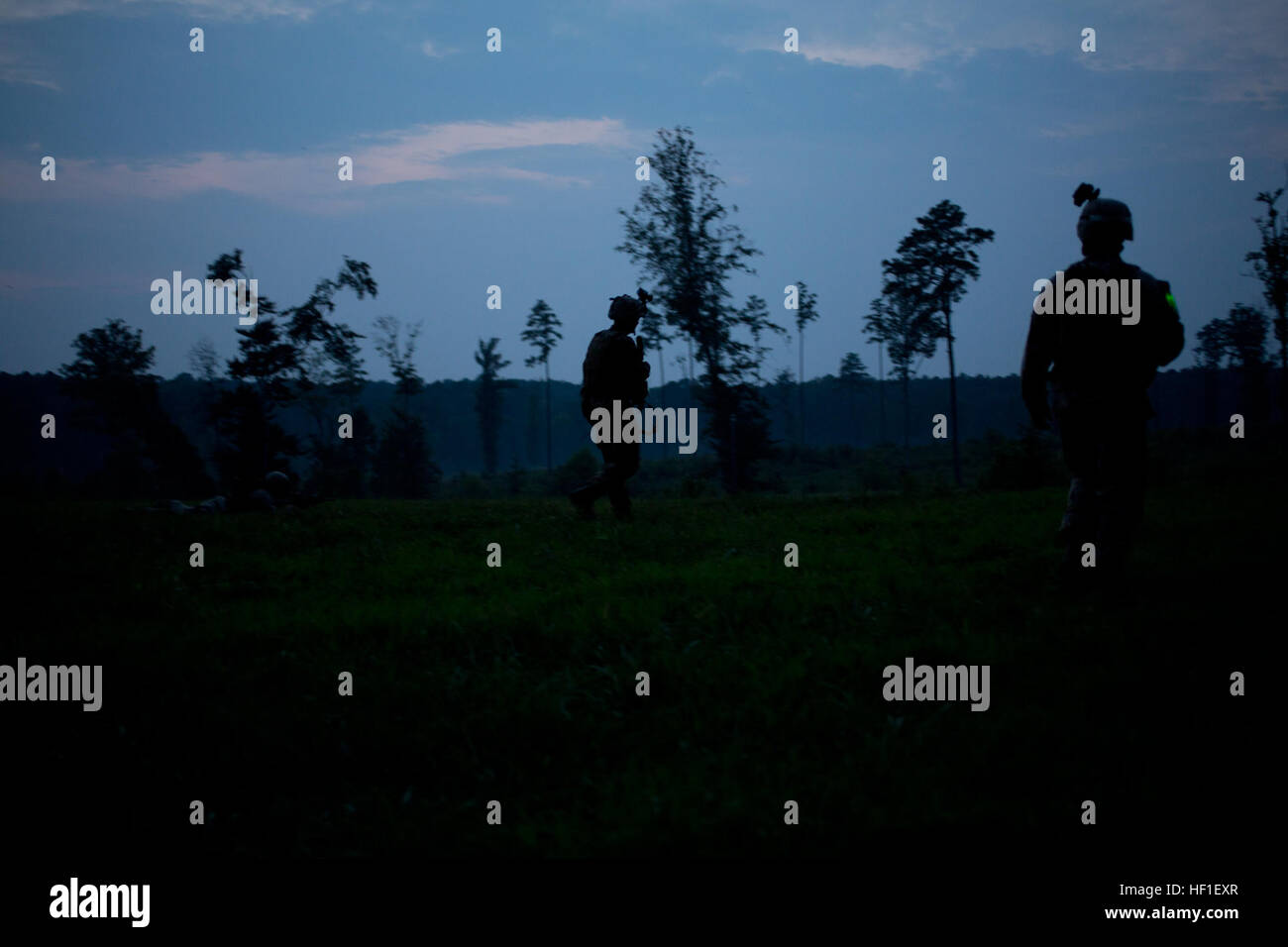 U.S. Marines attending the Infantry Unit Leaders Course (IULC) at the ...
