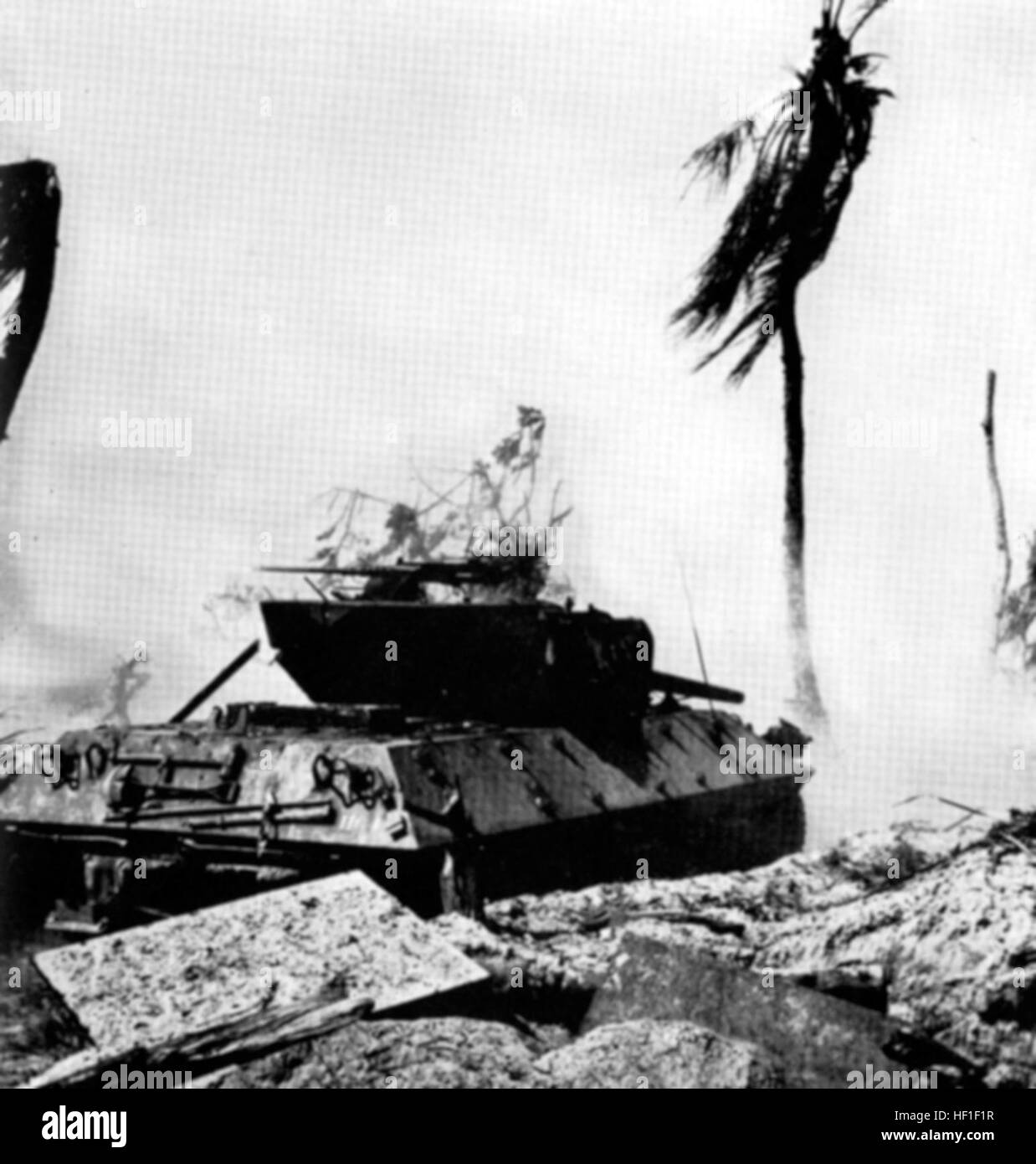 The M10 tank destroyer, a U.S. Army armored vehicle equipped with a 3 ...