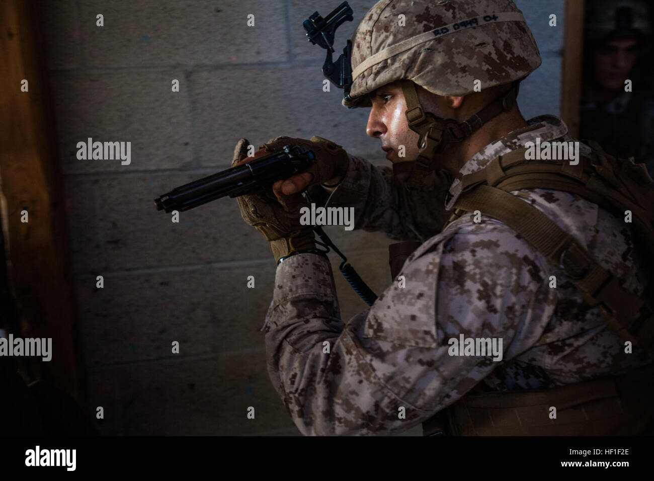 U.S. Marine Corps Lance Cpl. Ryan Dagostino, Battalion Landing Team ...