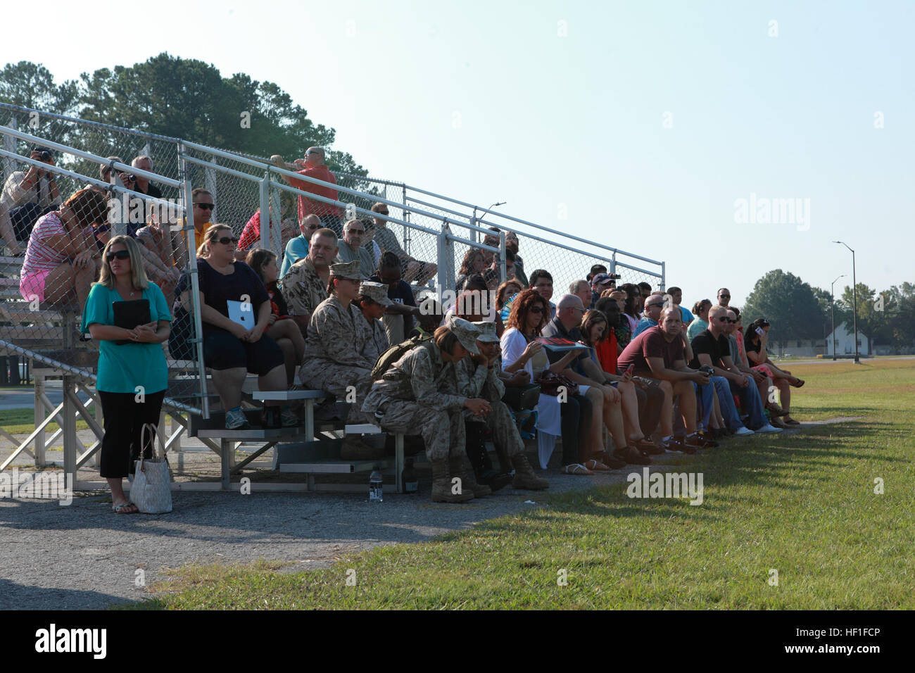 Families of students from Marine Combat Training Battalion, School of ...