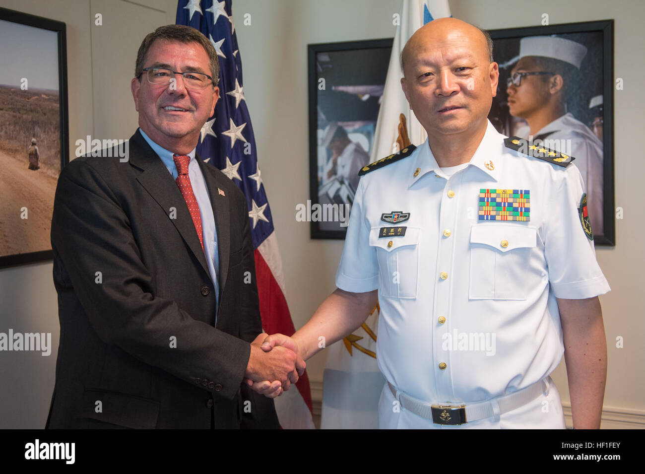 Deputy commander of the chinese navy hi-res stock photography and ...