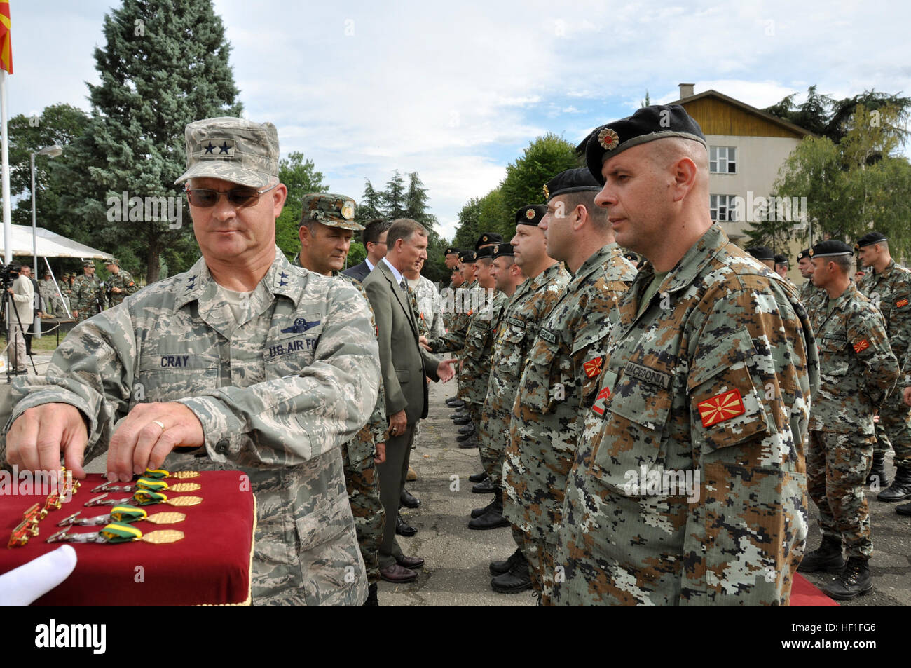 U.S. Air Force Maj. Gen. Steven Cray, the adjutant general of the ...