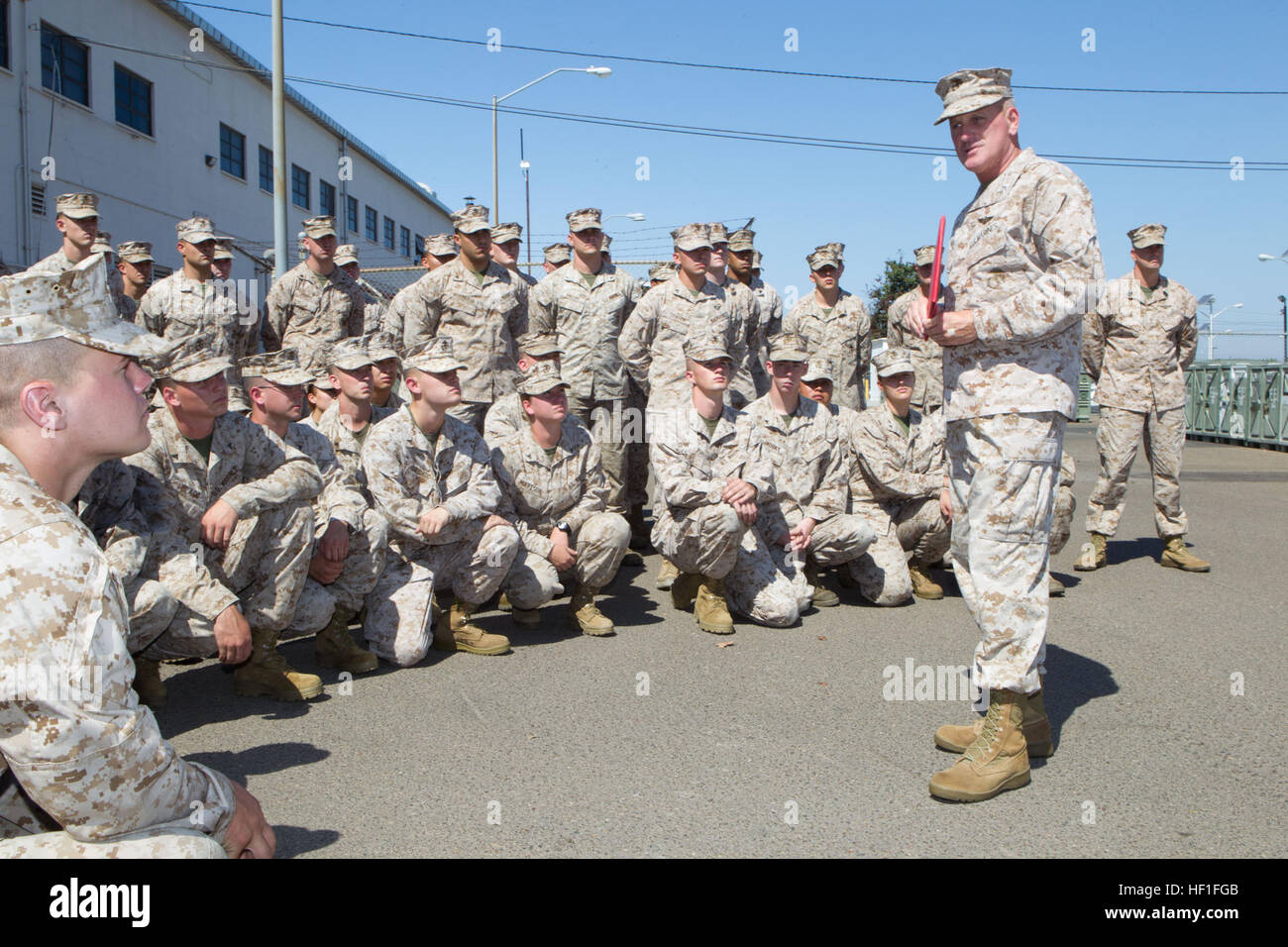 U.S. Marine Corps Maj. Gen. Steven W. Busby, commanding general, 3rd ...