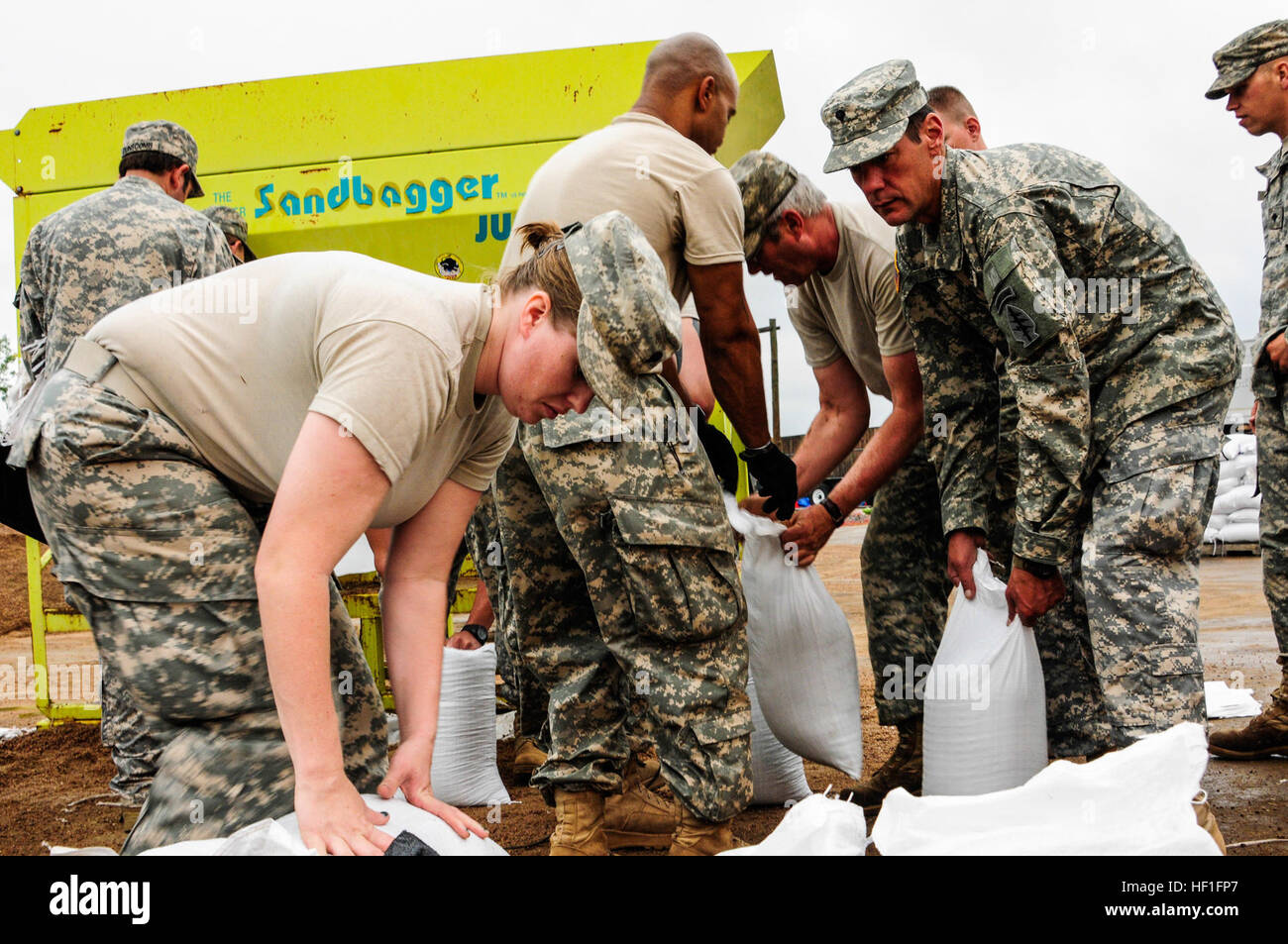 U.S. Soldiers and Airmen from the Colorado National Guard, along with ...