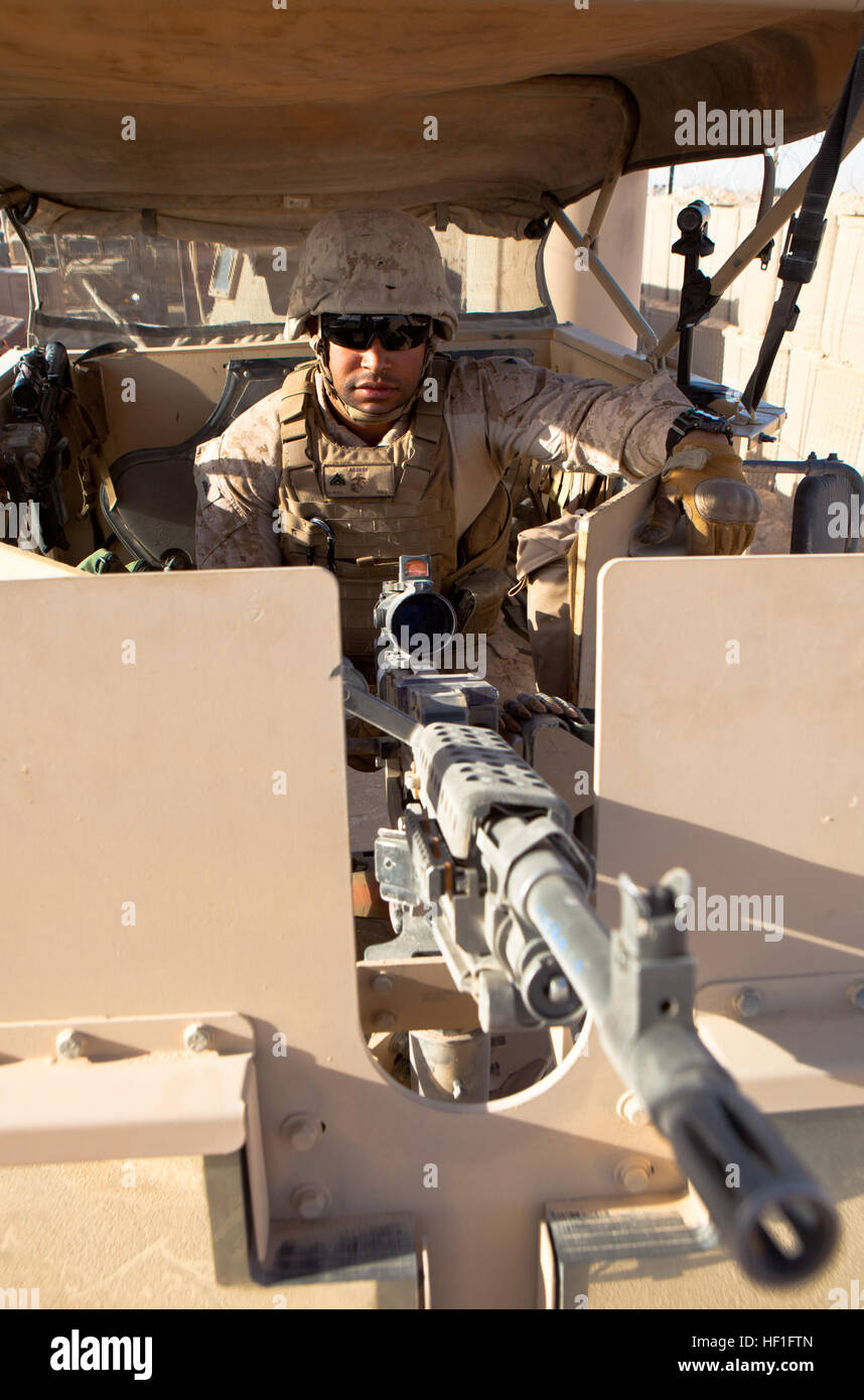 Cpl. Andrew Salabarria, a Staten Island, N.Y., native and turret gunner ...