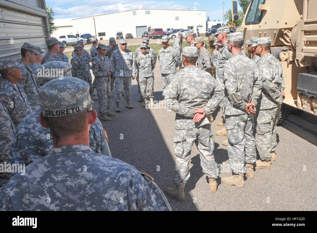 Colorado National Guard command team visits soldiers and airmen on ...